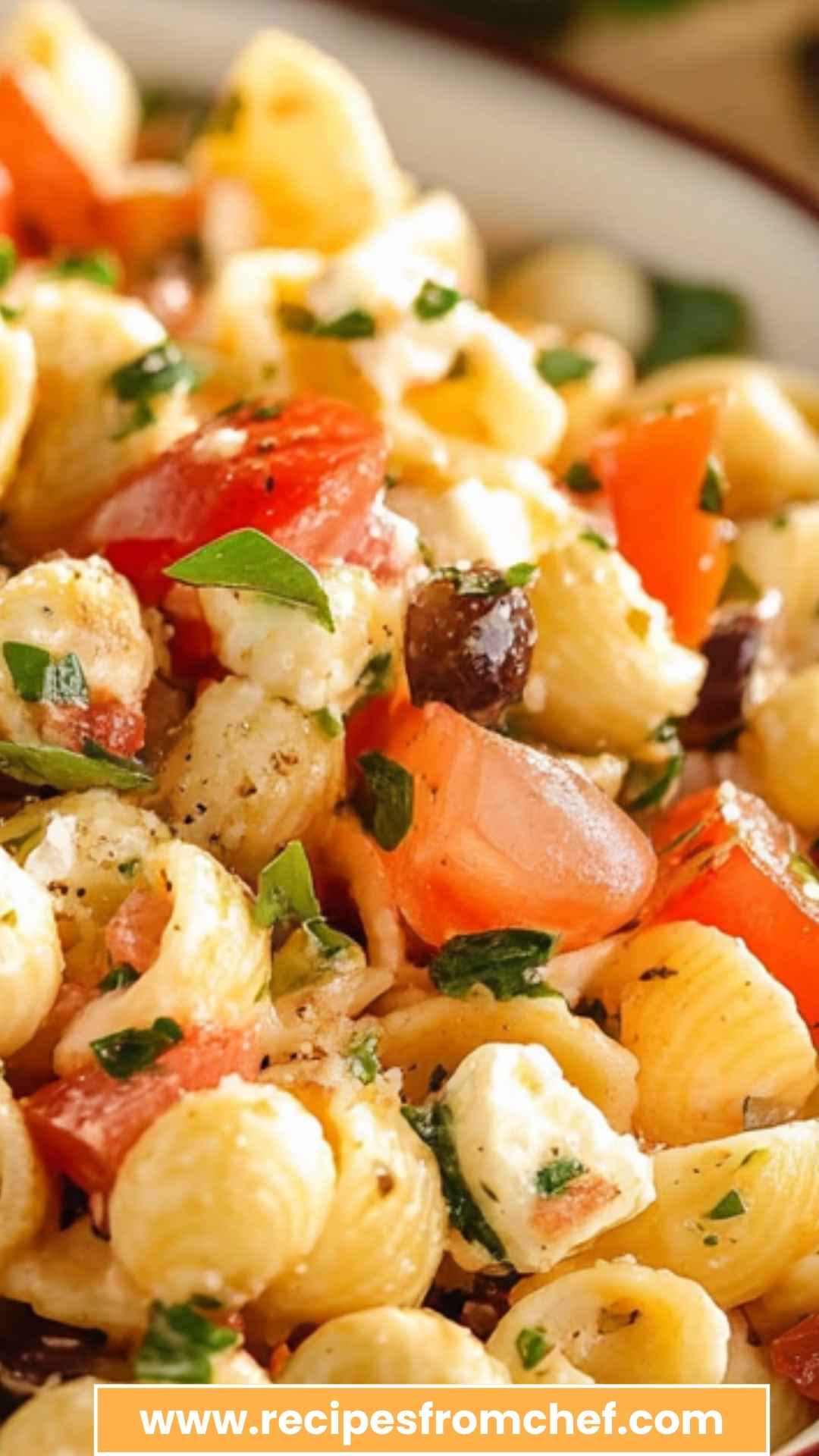 Bruschetta Pasta Salad Recipe - Recipes From Chef