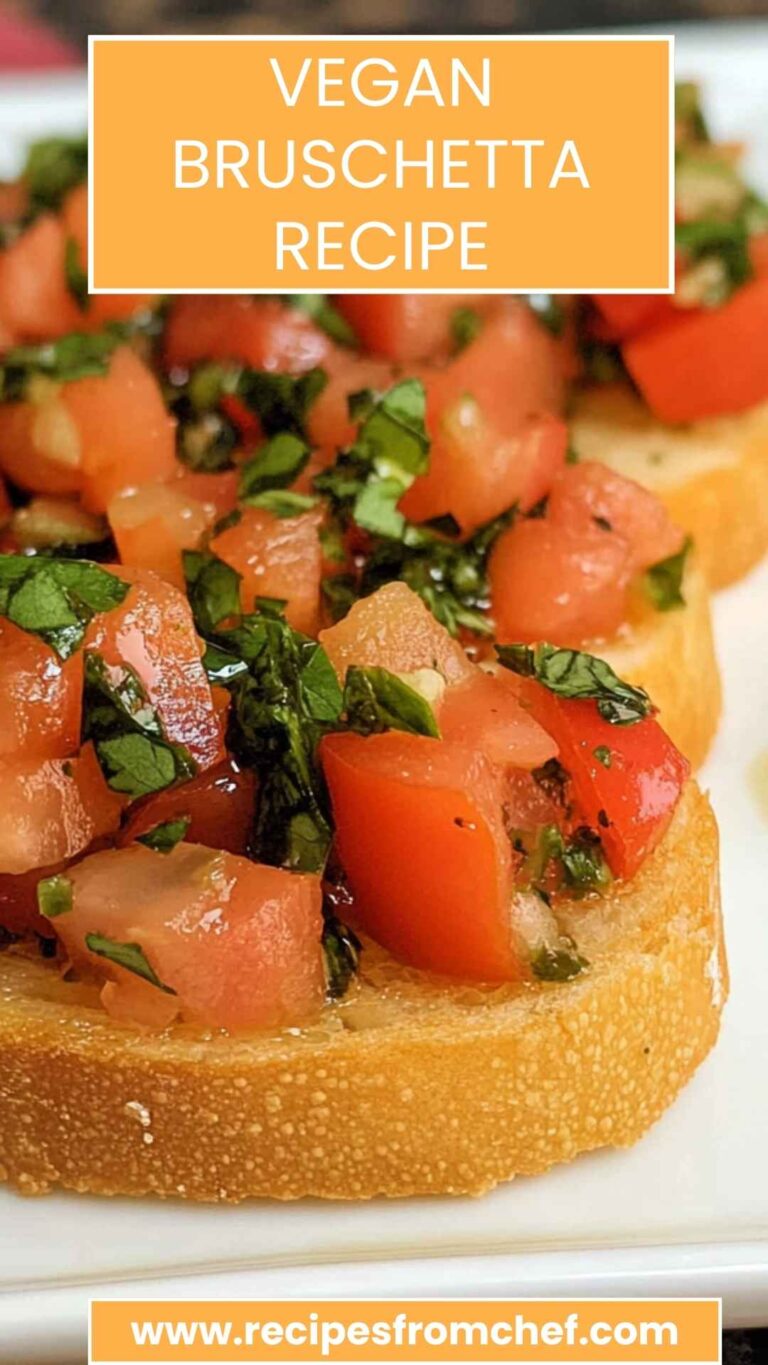 Bruschetta Recipe with Balsamic Glaze - Recipes From Chef