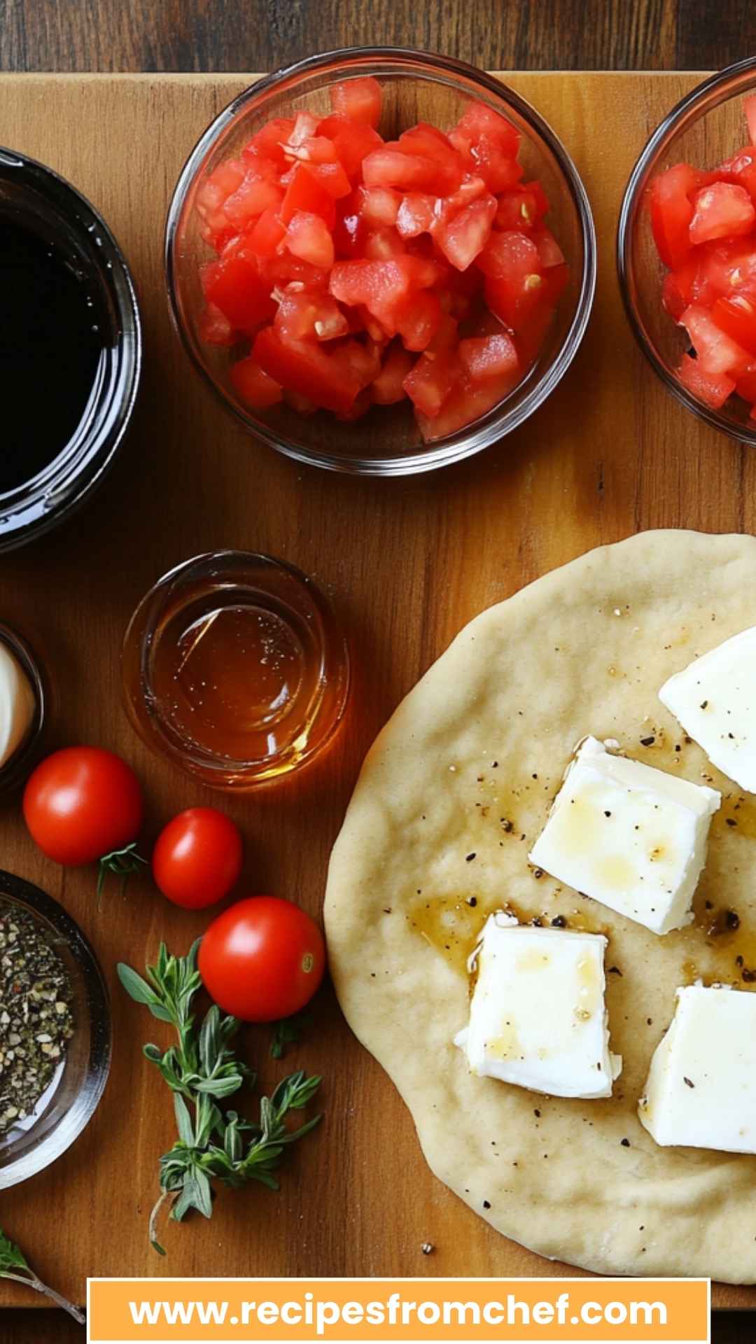 Bruschetta Flatbread Recipe - Recipes From Chef