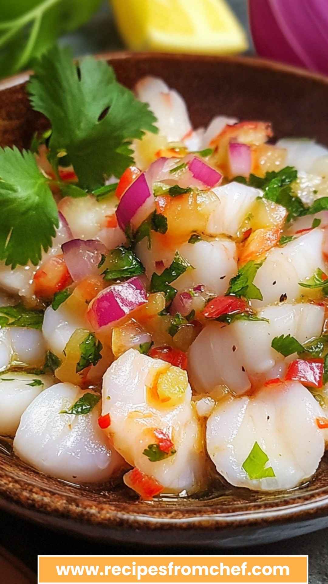 Scallop Ceviche Recipe - Recipes From Chef