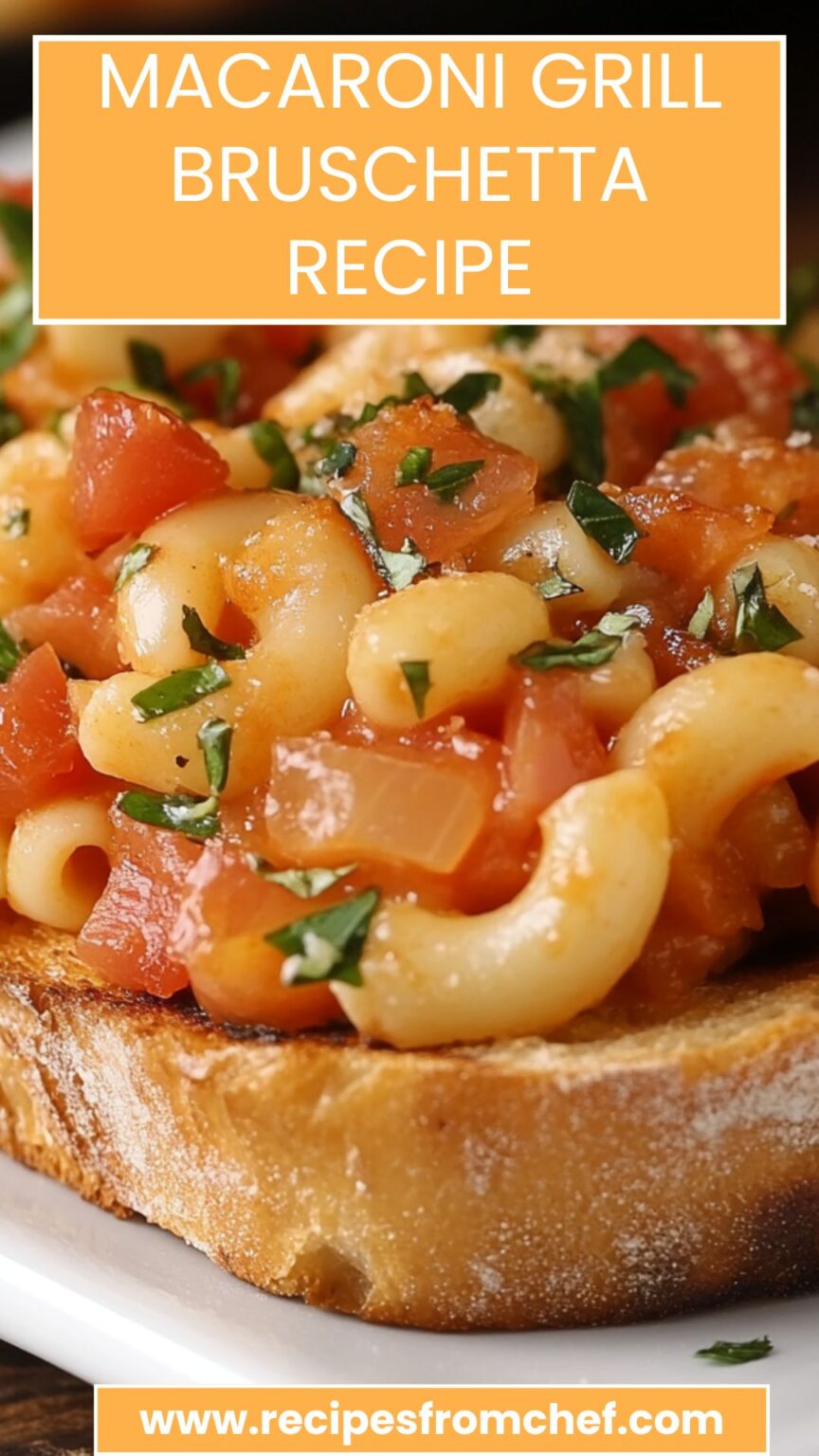 Macaroni Grill Bruschetta Recipe - Recipes From Chef