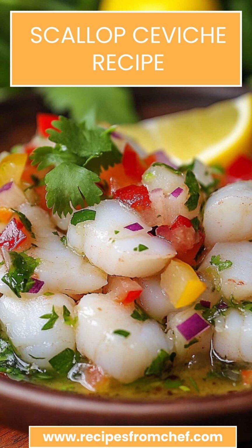 Scallop Ceviche Recipe - Recipes From Chef