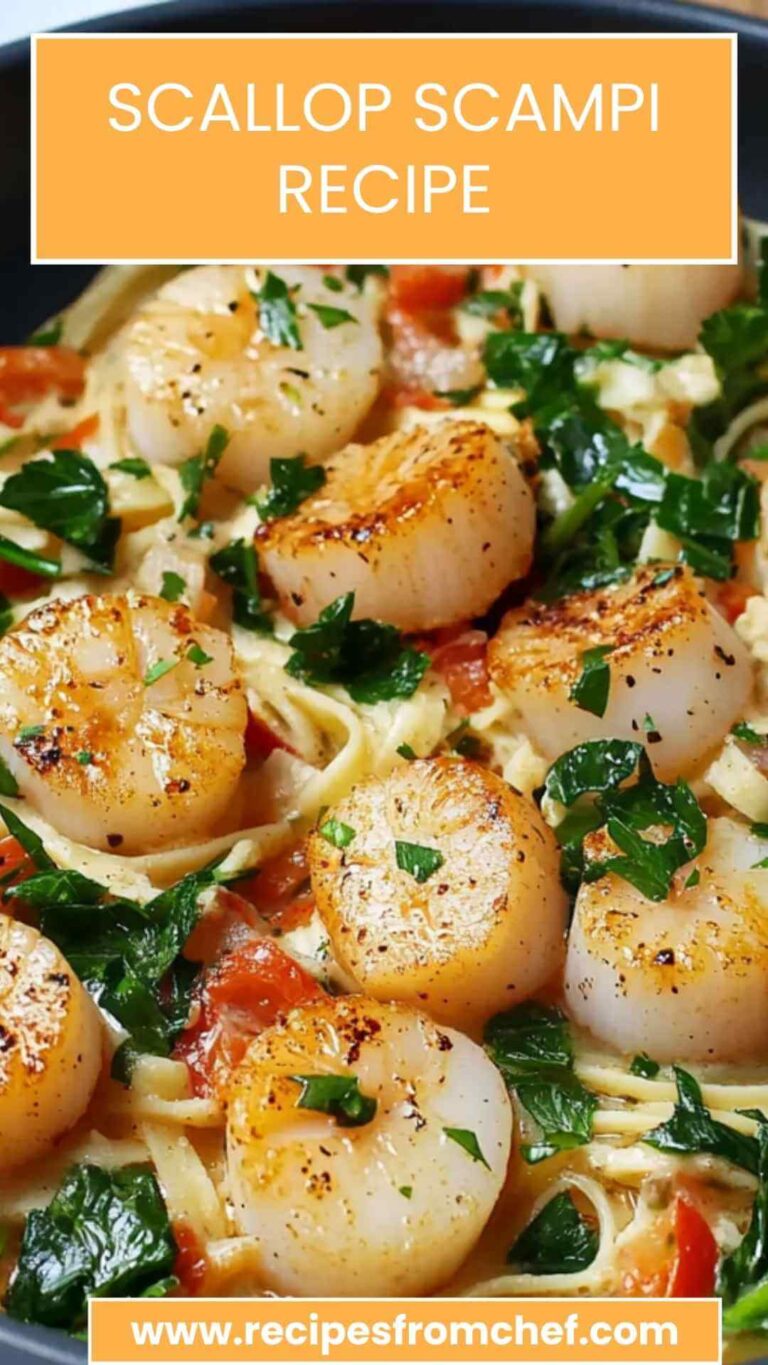 Scallop Scampi Recipe - Recipes From Chef