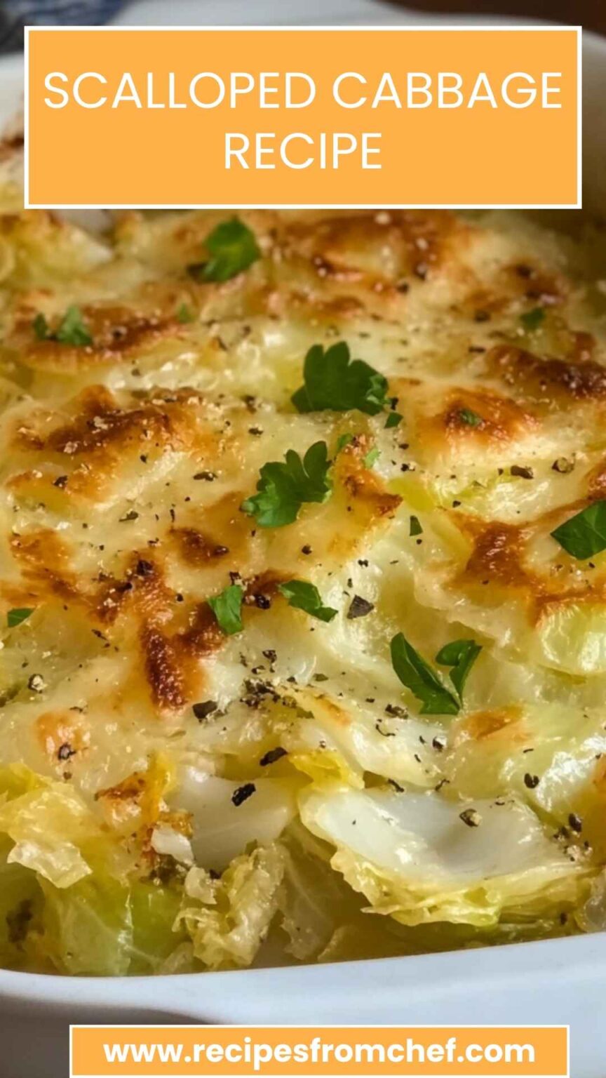 Scalloped Cabbage Recipe - Recipes From Chef