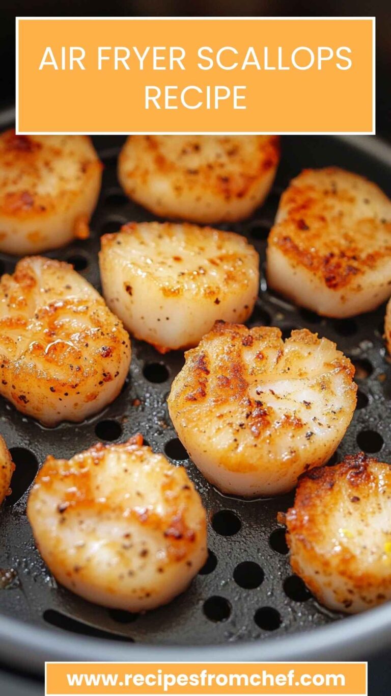 Air Fryer Scallops Recipe - Recipes From Chef