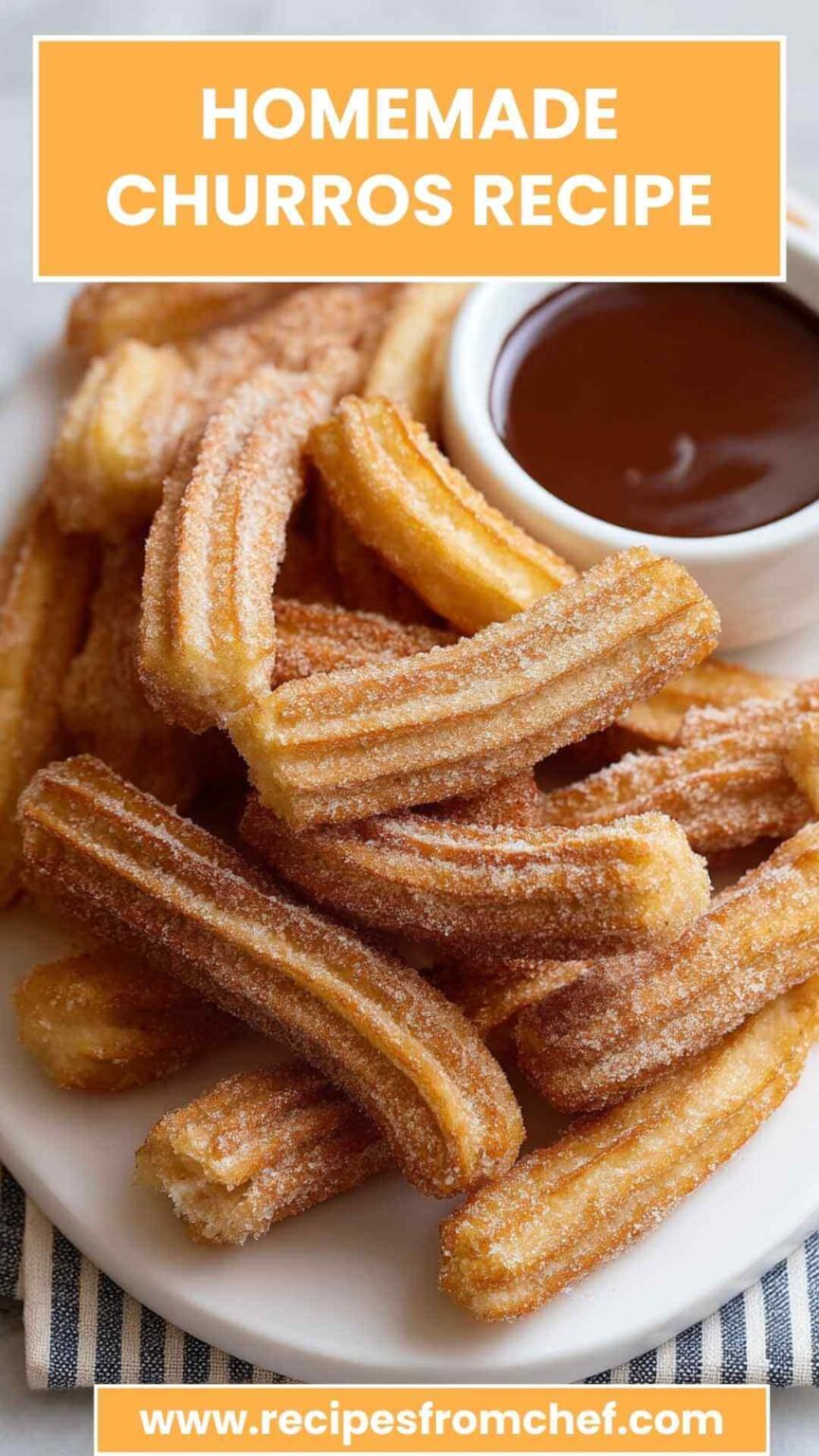 Homemade Churros Recipe - Recipes From Chef