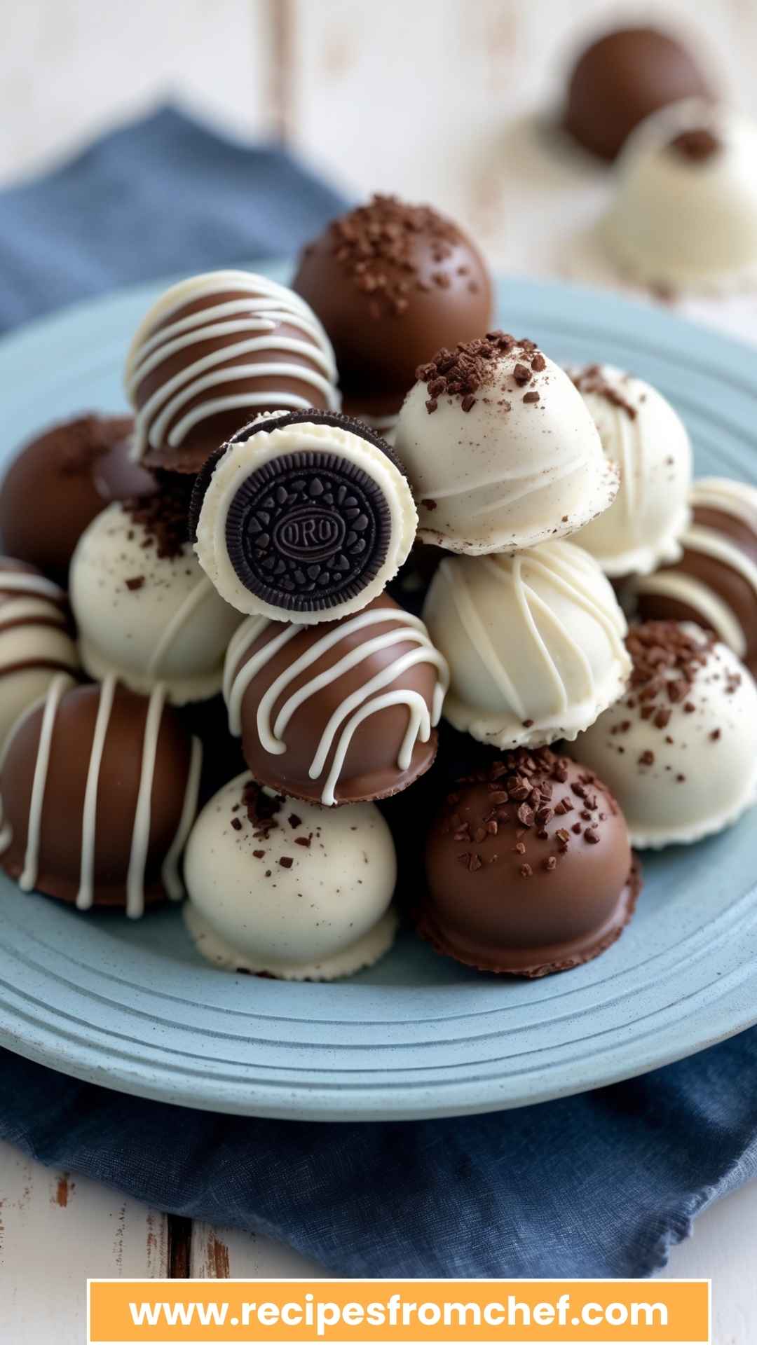 Oreo Truffles Two Ways - Recipes From Chef