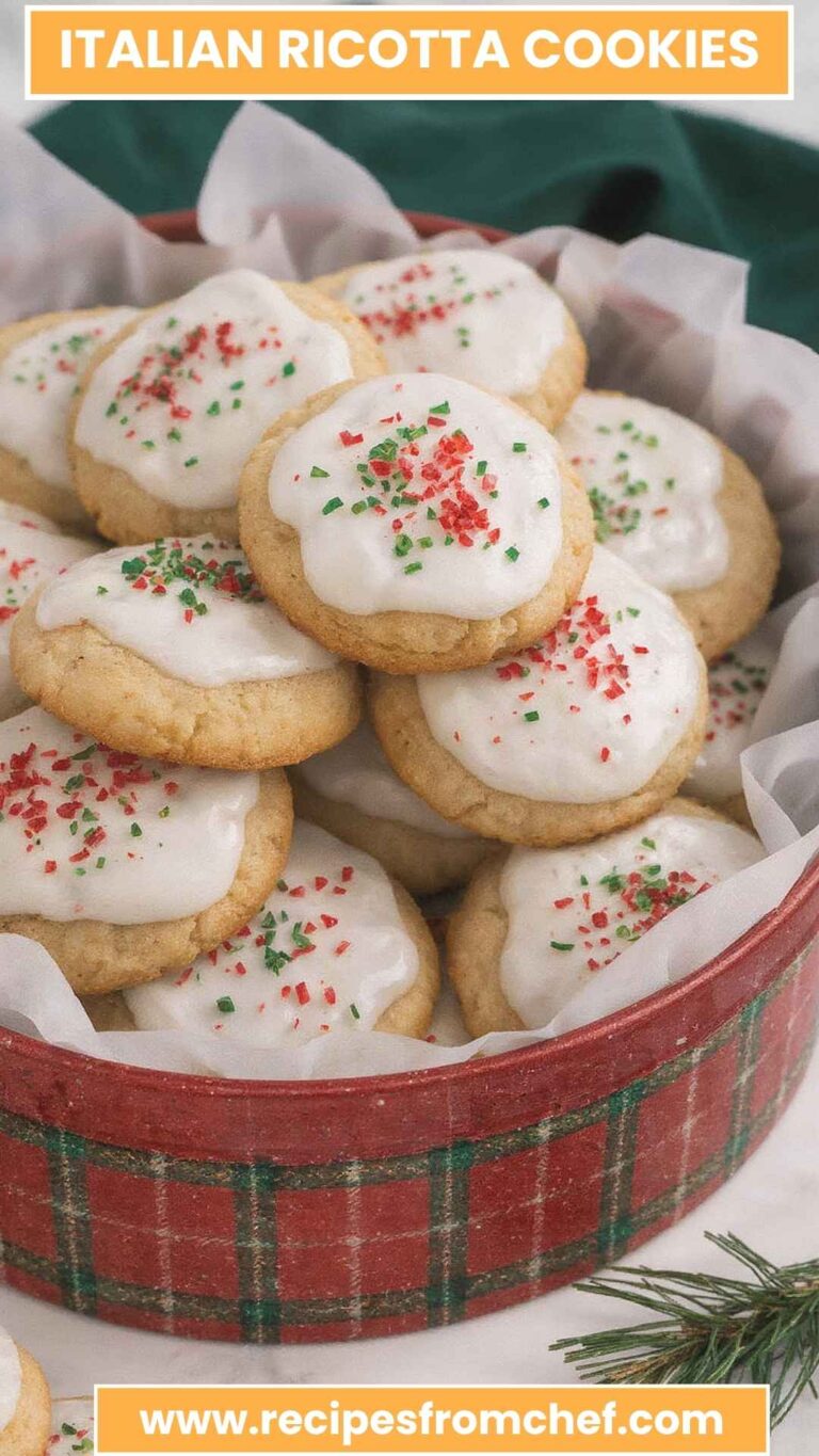 Italian Ricotta Cookies - Recipes From Chef