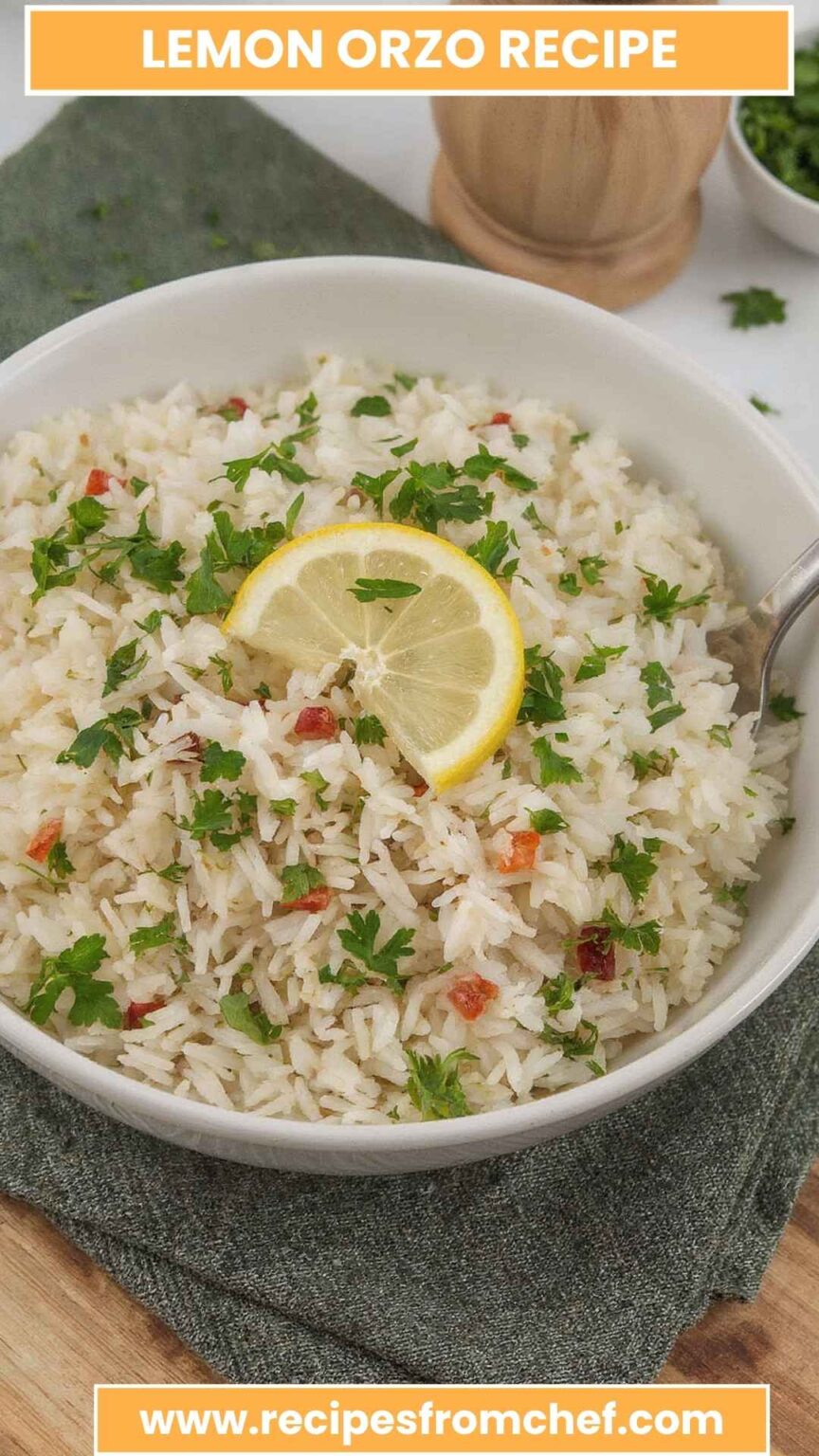 Lemon Orzo Recipe - Recipes From Chef