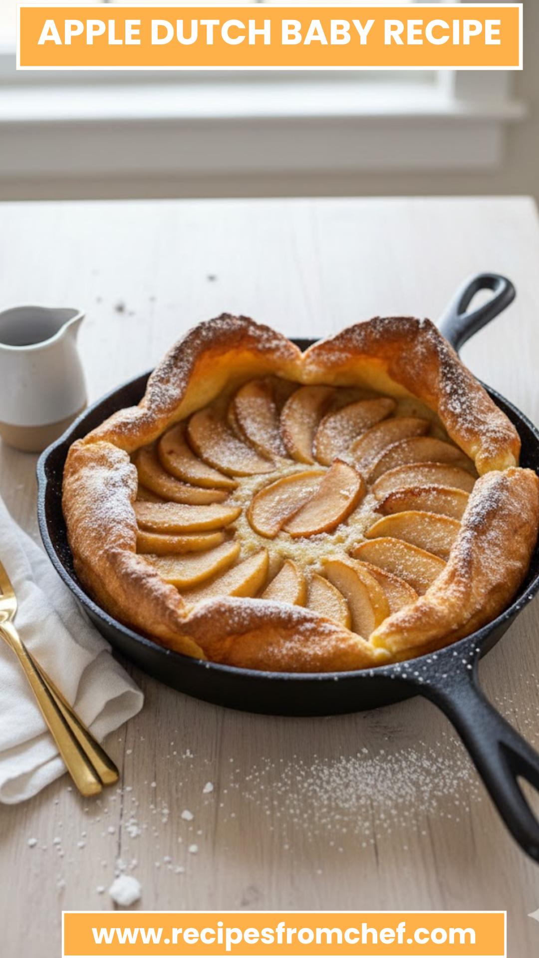 Apple Dutch Baby Recipe - Recipes From Chef
